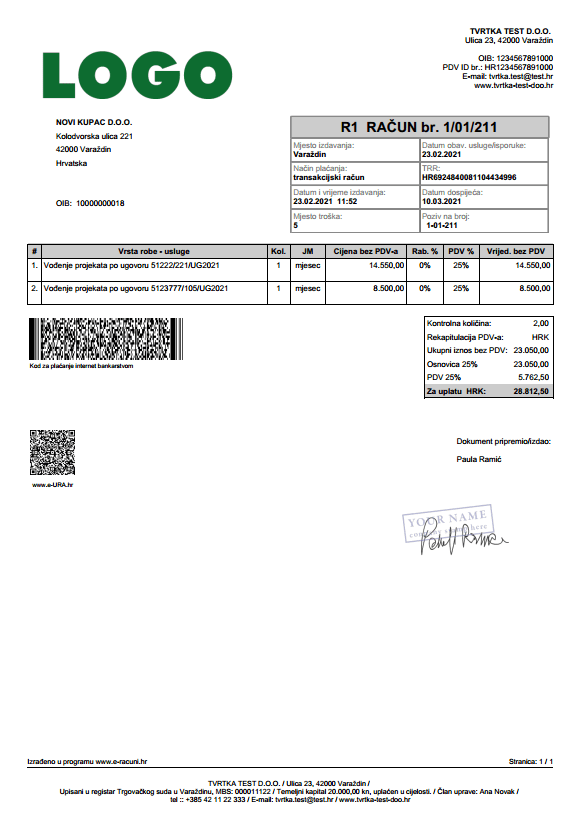 Croatia Free invoicing – Tax compliant cloud invoicing for Central ...