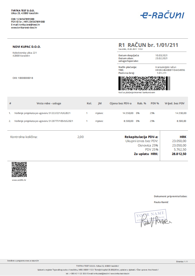 Croatia Free invoicing – Tax compliant cloud invoicing for Central ...